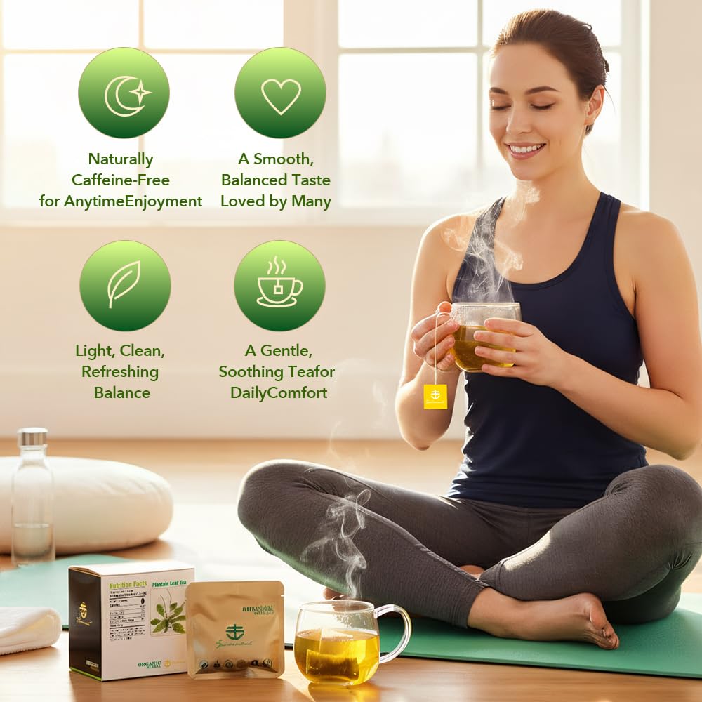 Organic herbal tea for relaxation