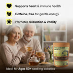 Organic herbal tea for soothing effects