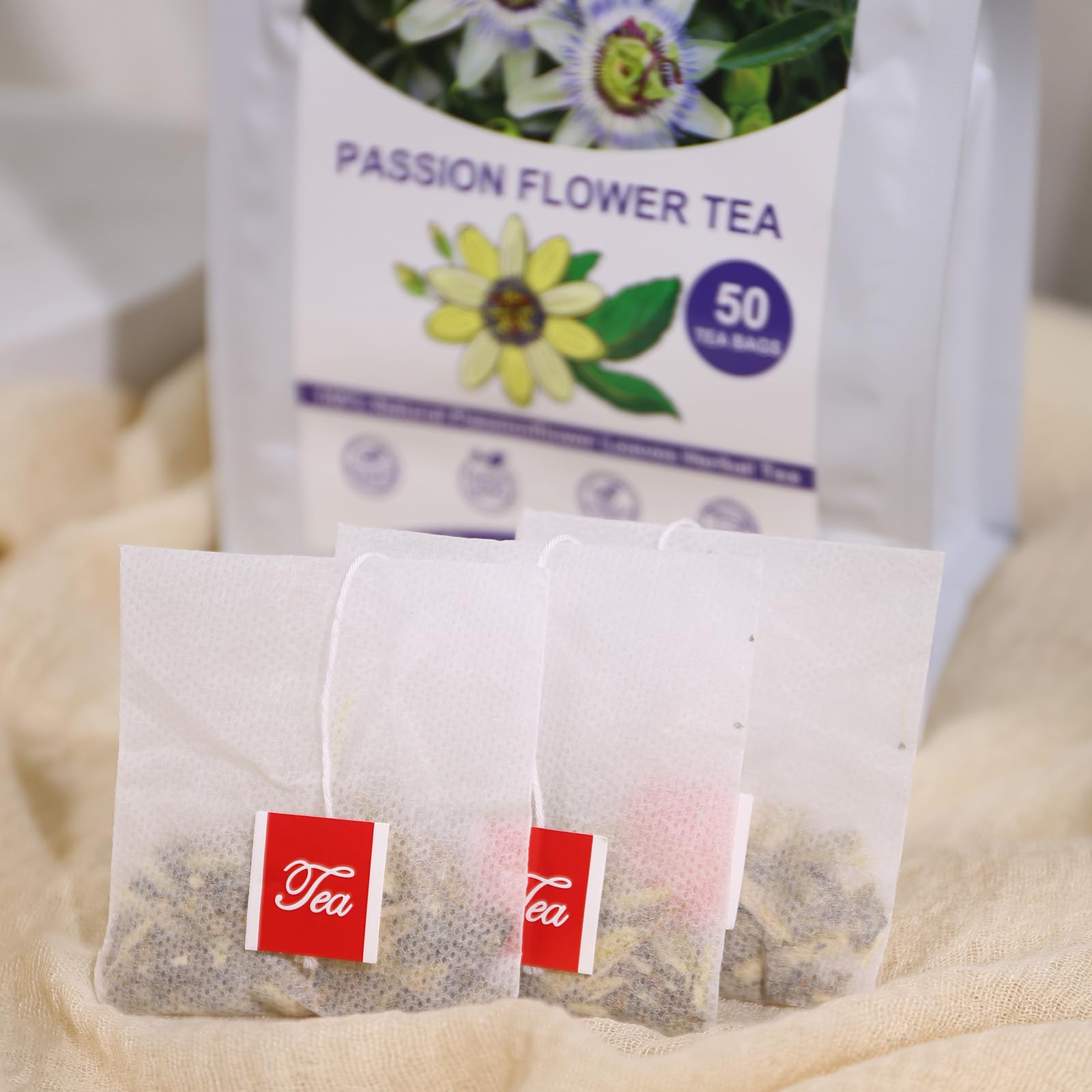 organic herbal tea for stress relief