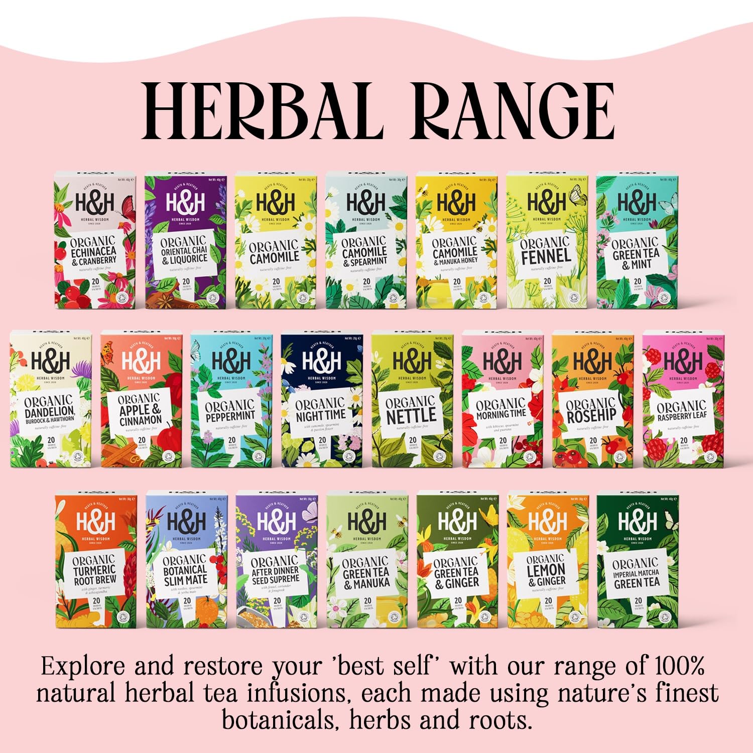 organic herbal tea for vitality