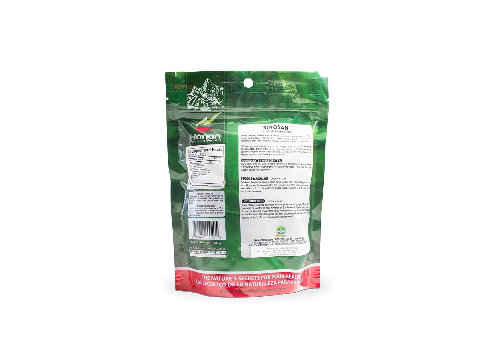 Organic herbal tea for wellness
