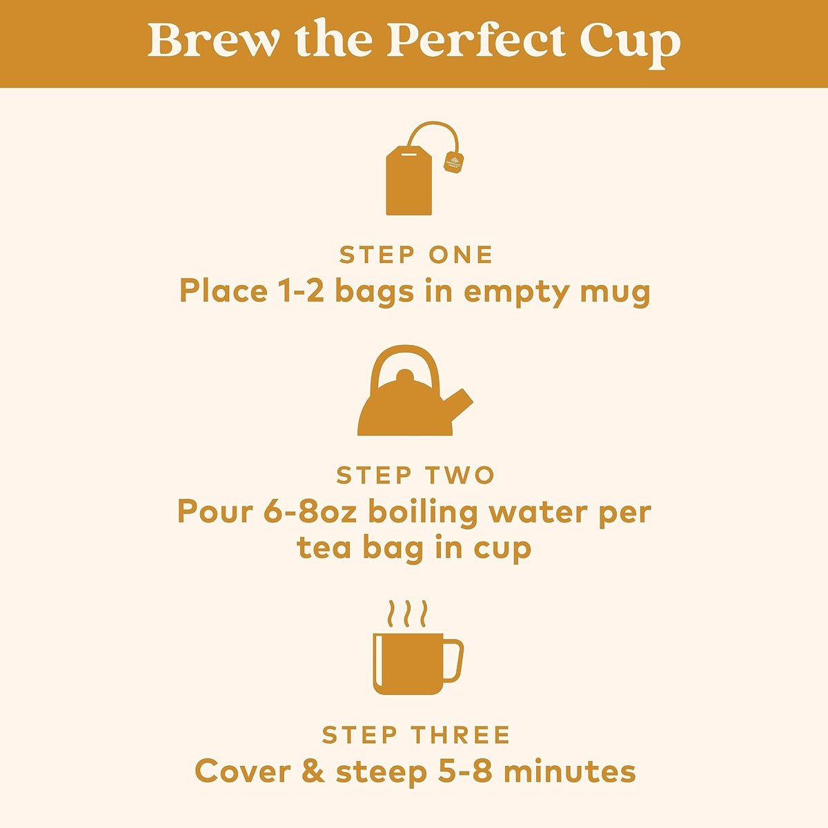 Organic herbal tea for wellness