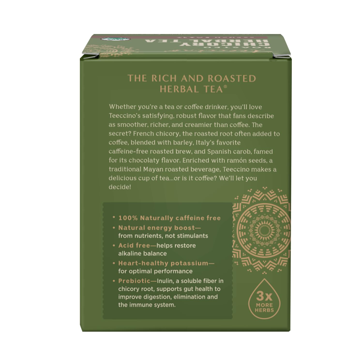 organic herbal tea for wellness