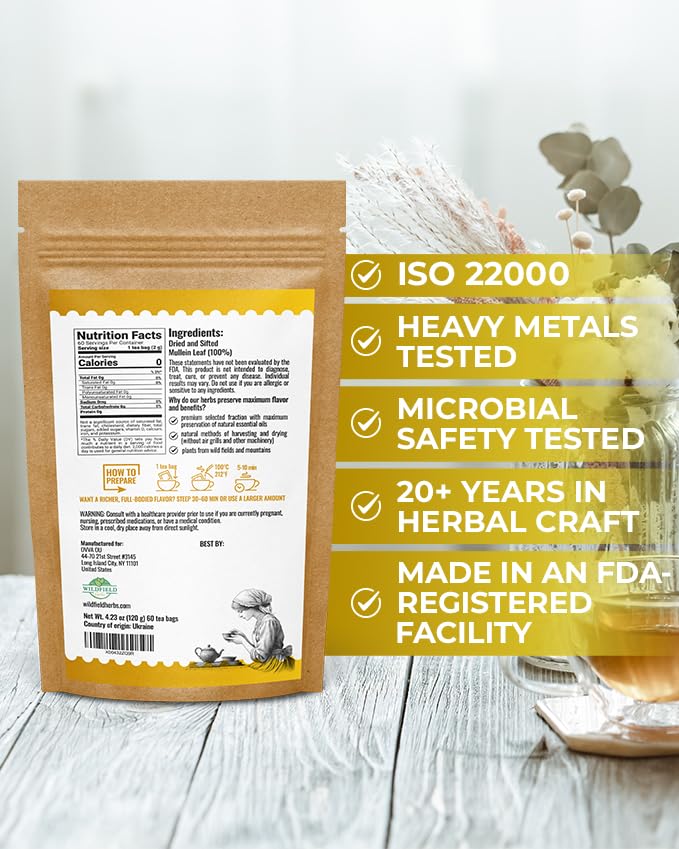 organic herbal tea for wellness