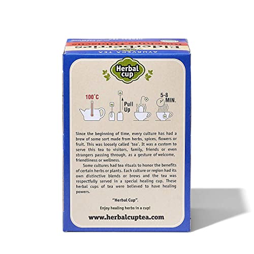 Organic herbal tea for wellness