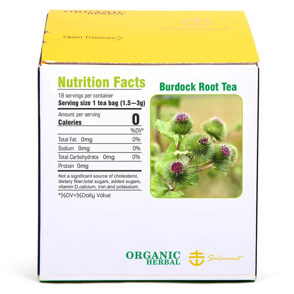 Organic herbal tea for wellness