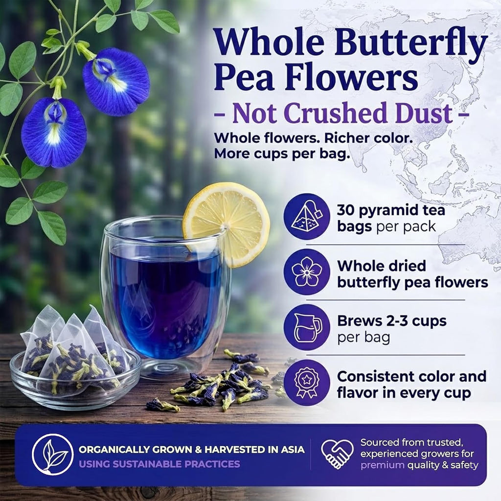 Organic herbal tea for wellness