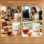 Organic herbal tea for wellness