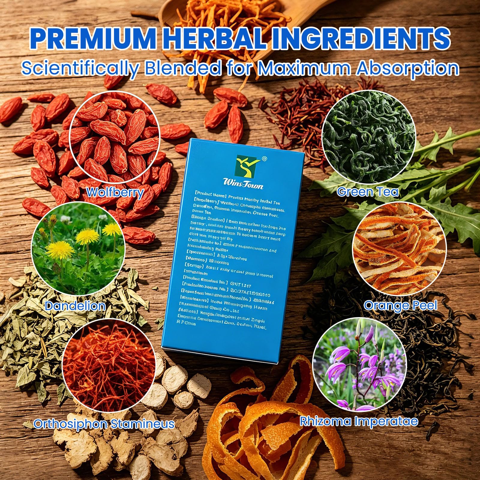 organic herbal tea for wellness