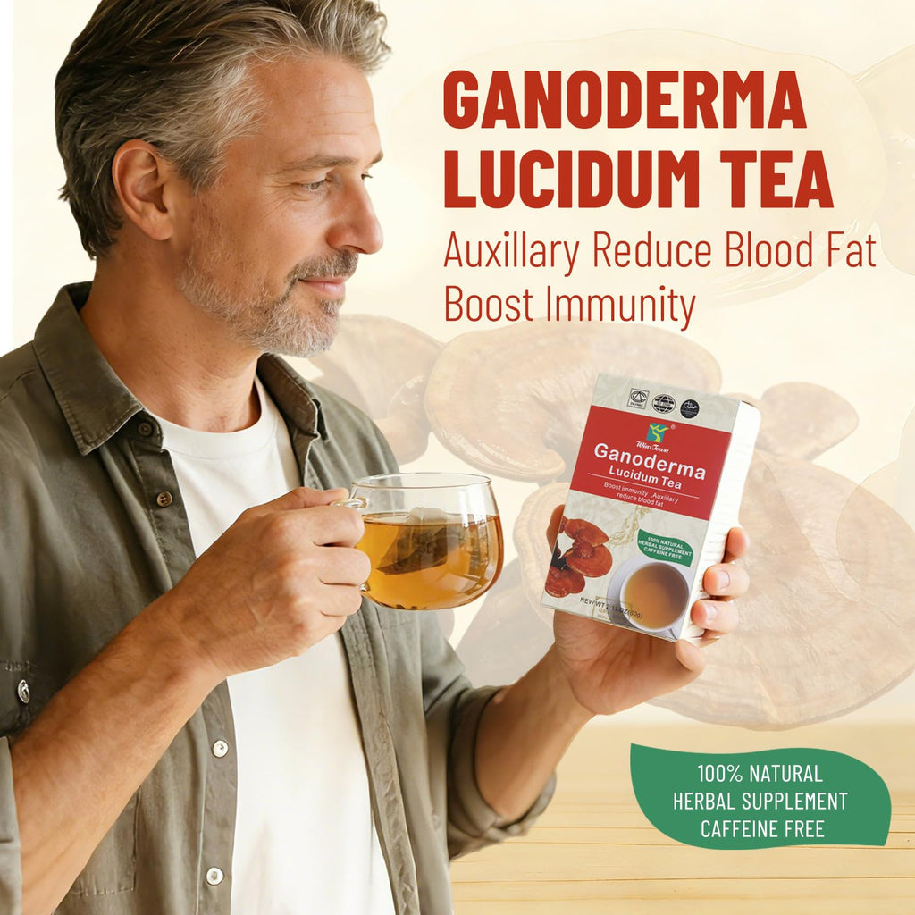 Organic herbal tea for wellness