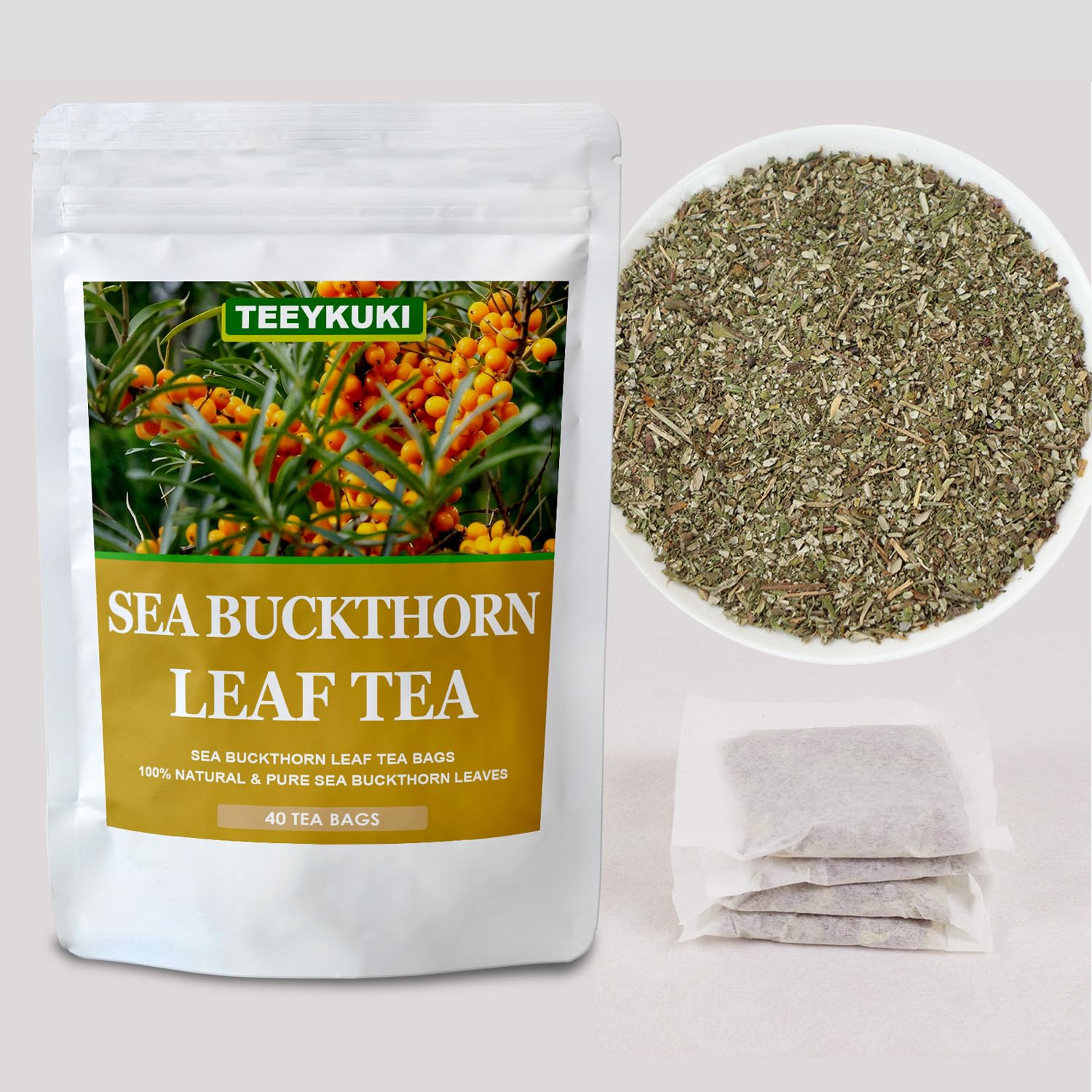 Organic herbal tea for wellness