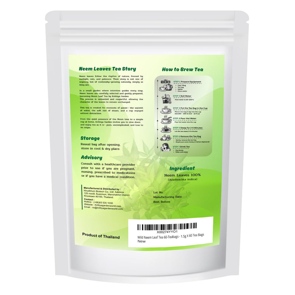Organic herbal tea for wellness