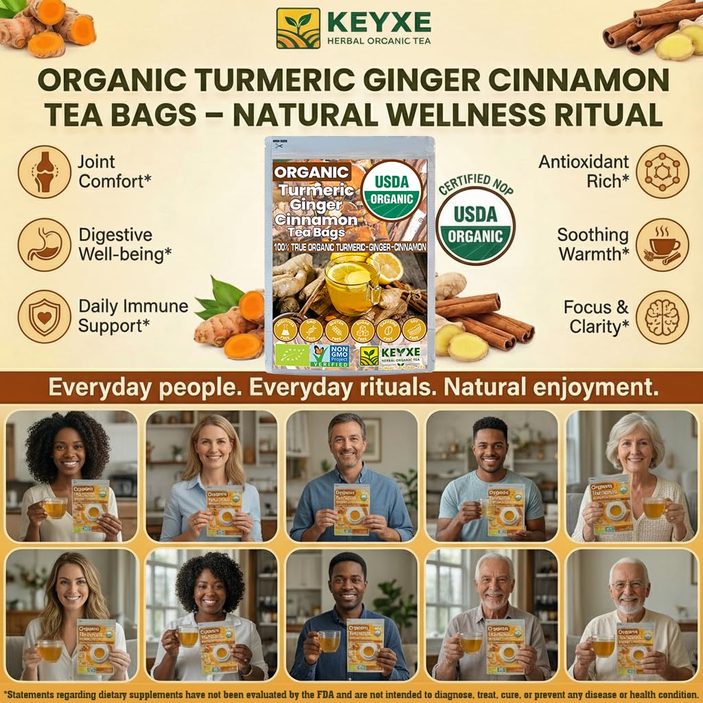 organic herbal tea for wellness