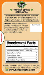 Organic herbal tea for wellness