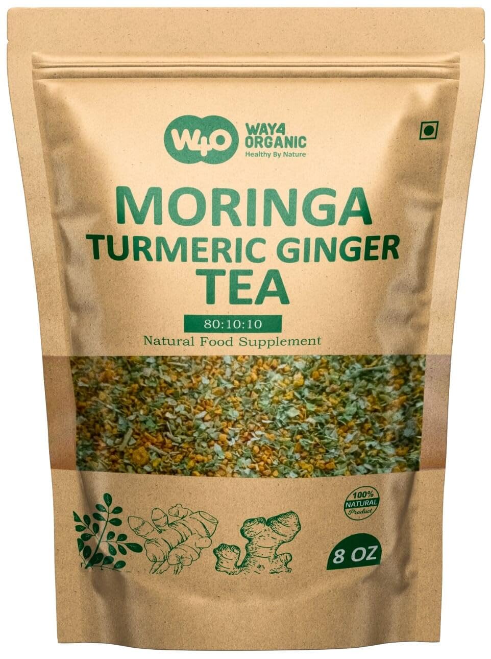 Organic herbal tea for wellness