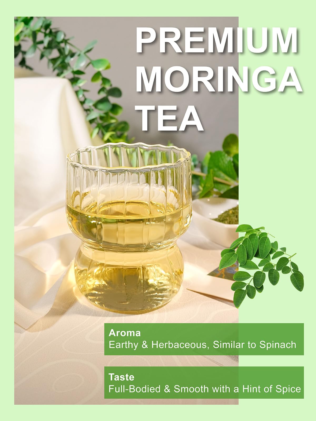 Organic herbal tea for wellness