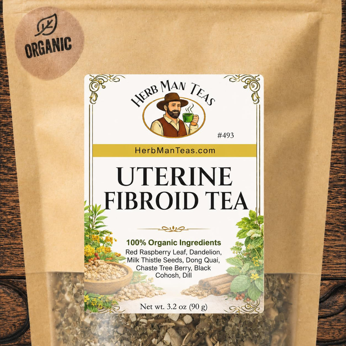 organic herbal tea for wellness