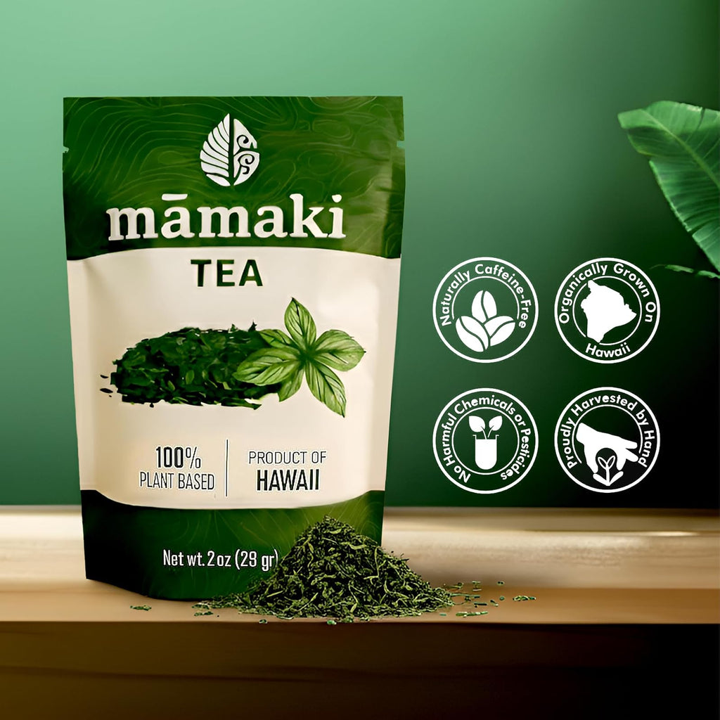 Organic herbal tea from Hawaii