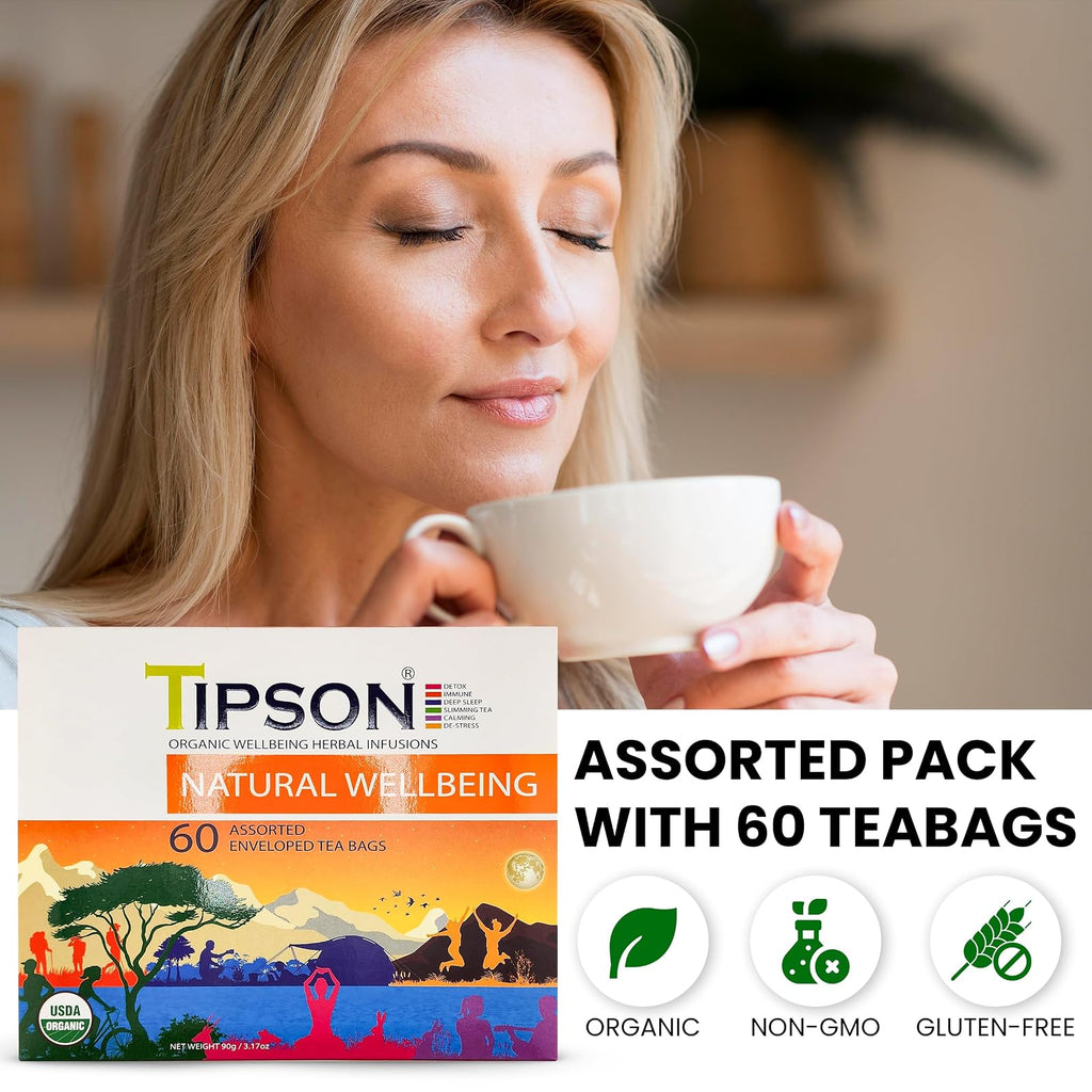 organic herbal tea gift set