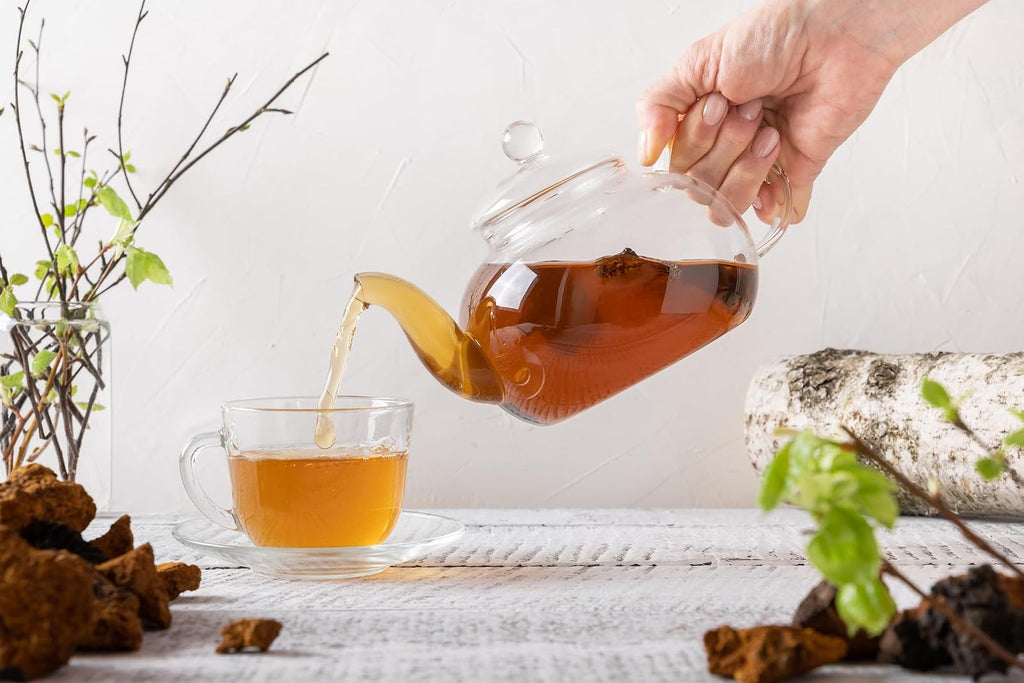 organic herbal tea in resealable bag