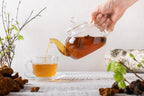 organic herbal tea in resealable bag