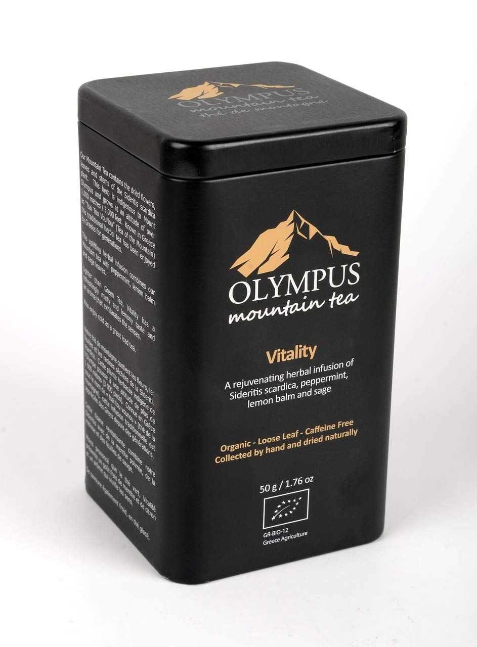 organic herbal tea mix vitality