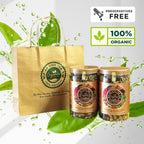 organic herbal tea selection