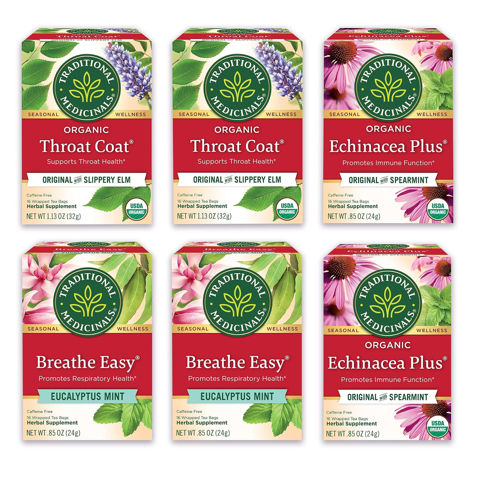 organic herbal tea variety pack