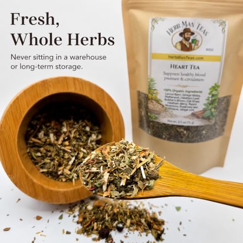 Organic herbal tea with reishi