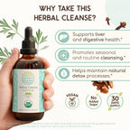 organic herbal tincture for detox
