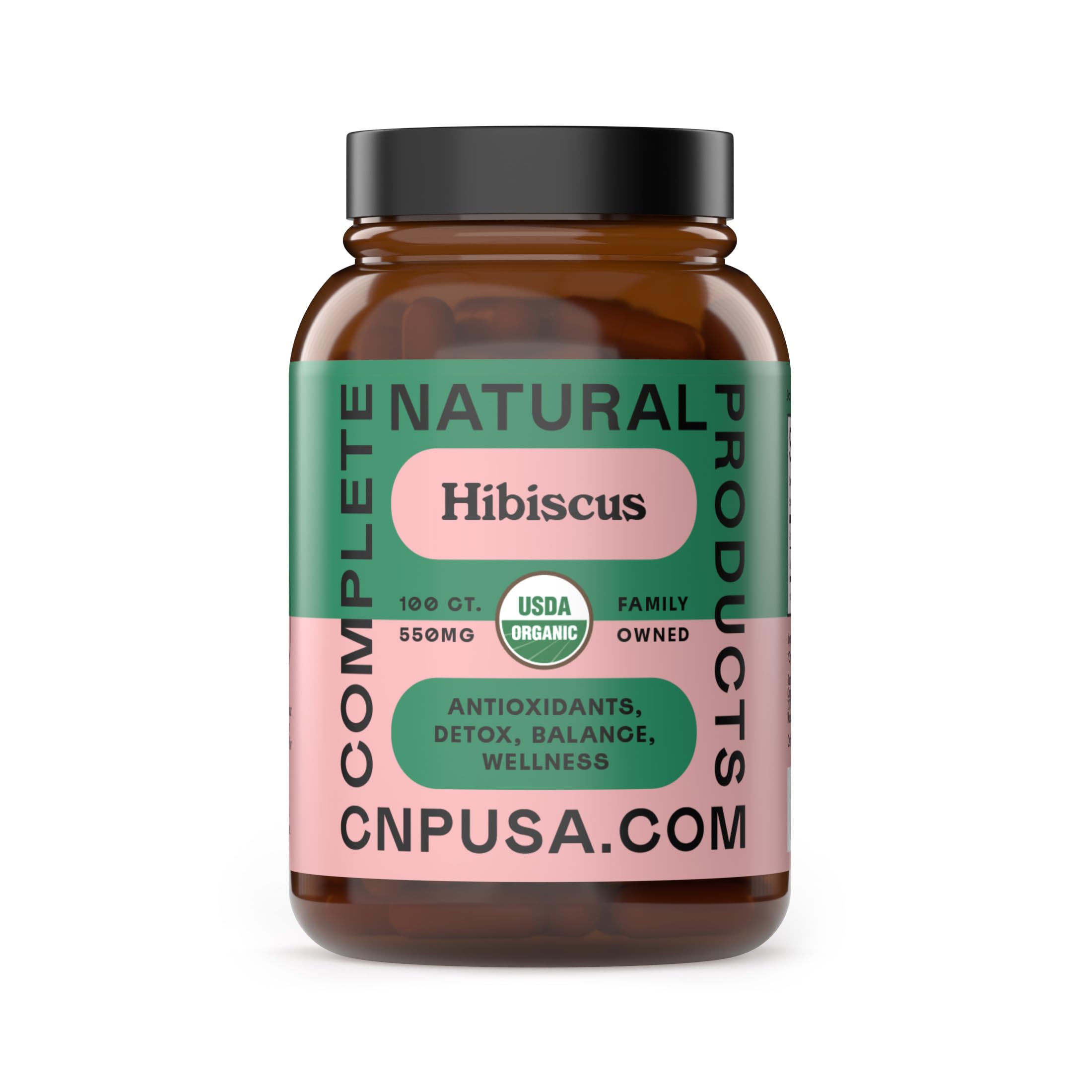 organic hibiscus capsules for wellness