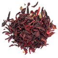 organic hibiscus flower herbal tea