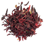organic hibiscus flower herbal tea