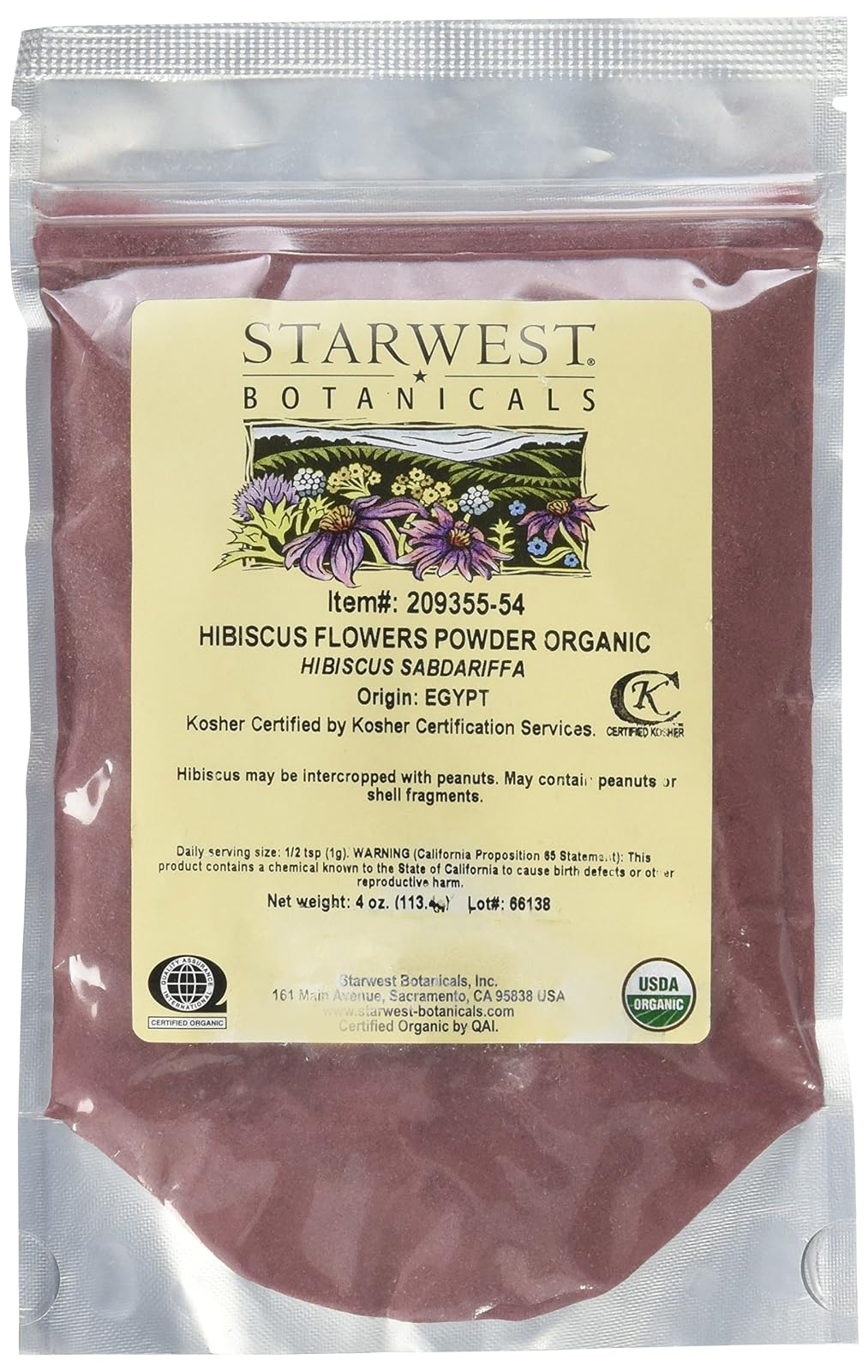 organic hibiscus flower powder benefits
