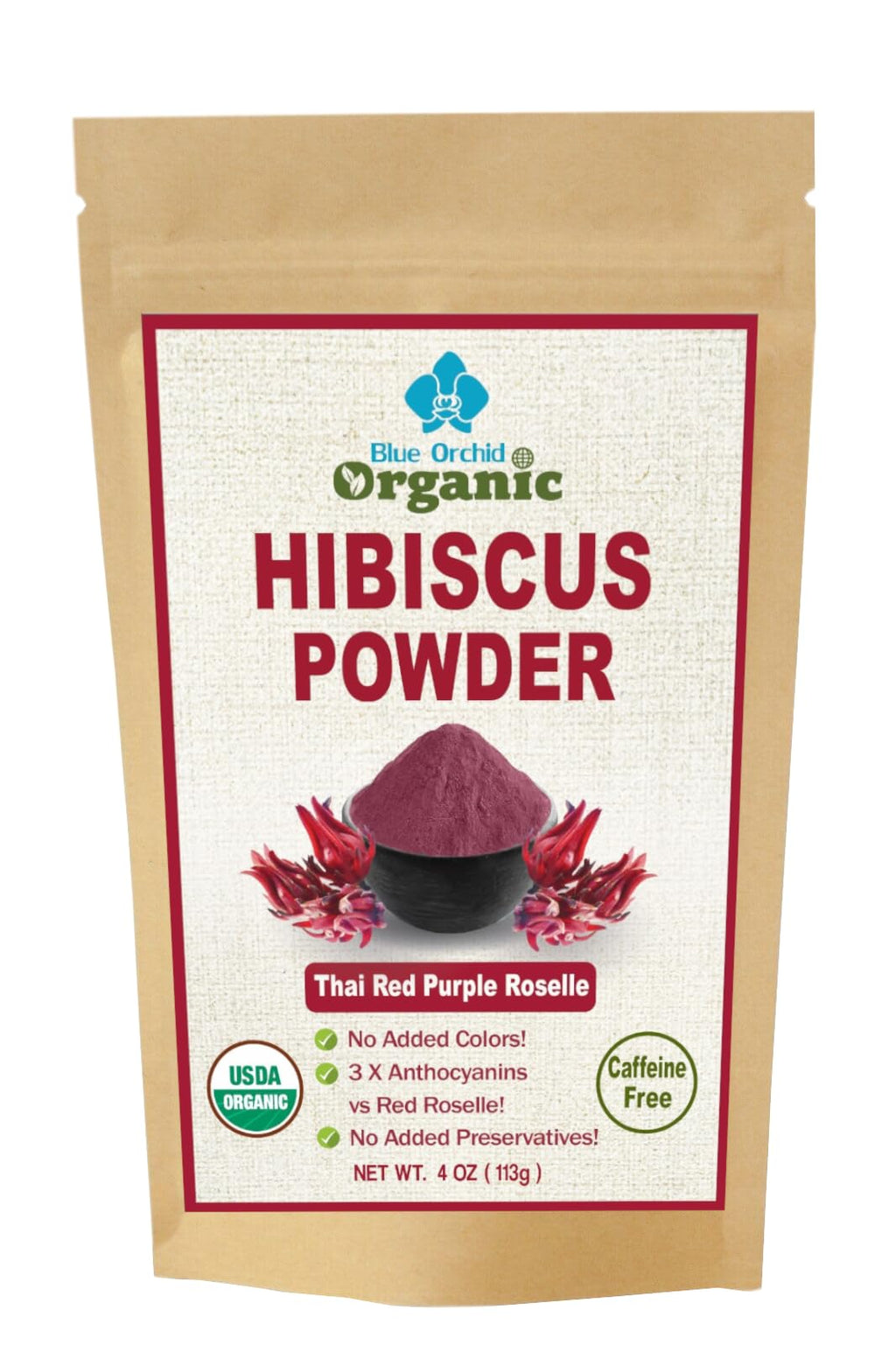 organic hibiscus flower powder benefits