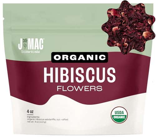 organic hibiscus flower tea