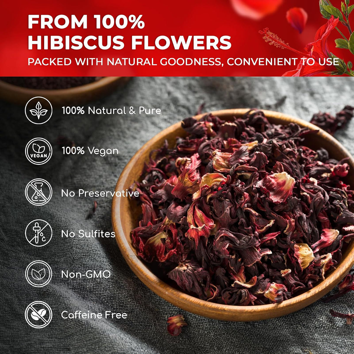 organic hibiscus flowers for tea