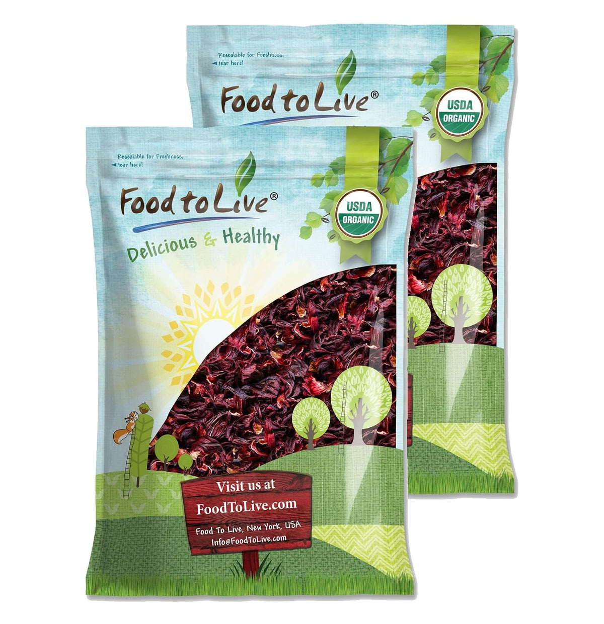 organic hibiscus flowers for tea