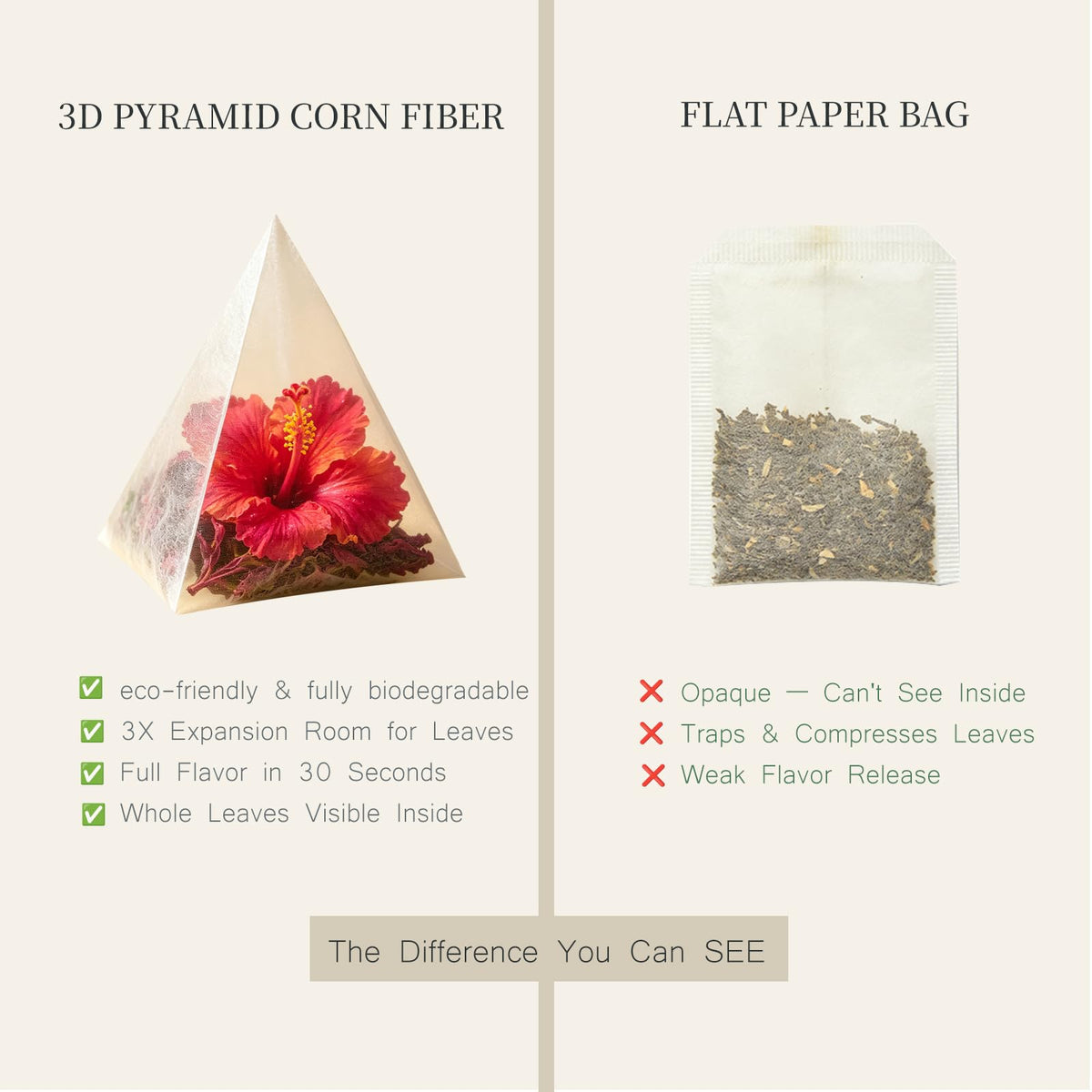 organic hibiscus herbal tea bags
