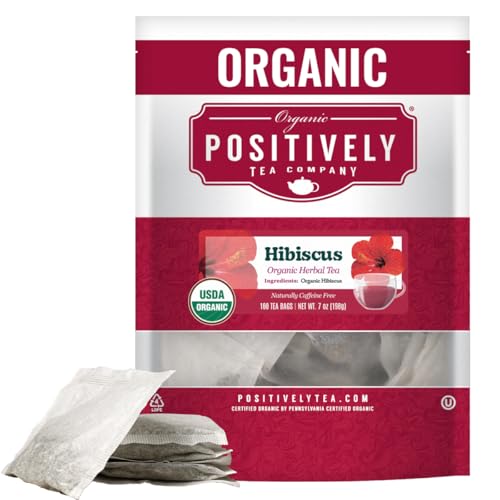 organic hibiscus herbal tea bags
