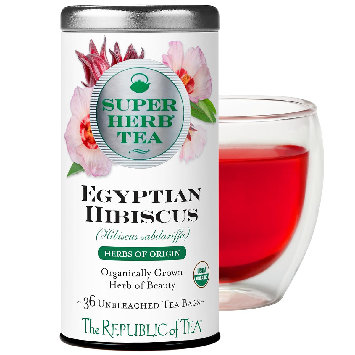 organic hibiscus herbal tea bags