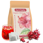organic hibiscus herbal tea bags