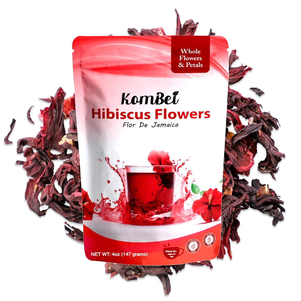 organic hibiscus herbal tea petals