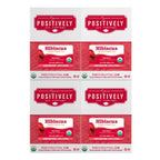Organic hibiscus herbal tea pods