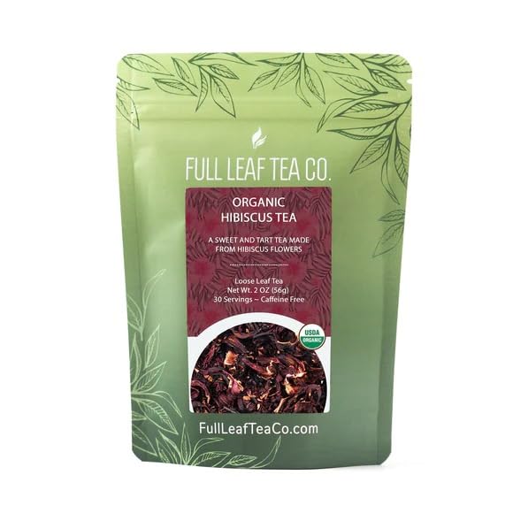 organic hibiscus loose leaf tea