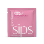 organic hibiscus orange herbal tea