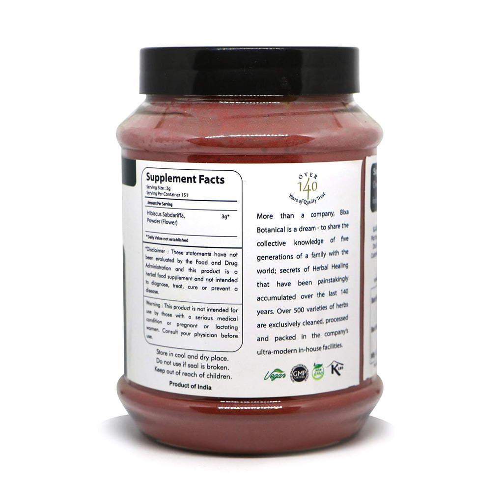 organic hibiscus powder for natural wellness