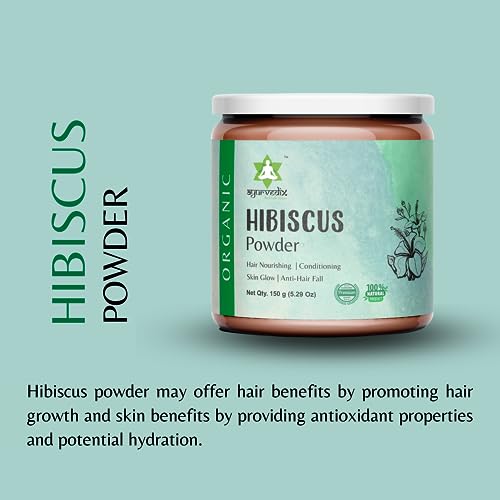 Organic hibiscus powder for wellness