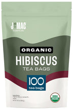 organic hibiscus tea bags 100 count