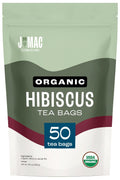 organic hibiscus tea bags 50 count